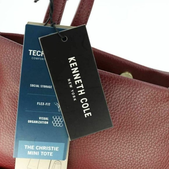 Kenneth Cole | Bags | Kenneth Cole Womens Christie Mini Tote Bag Red ...
